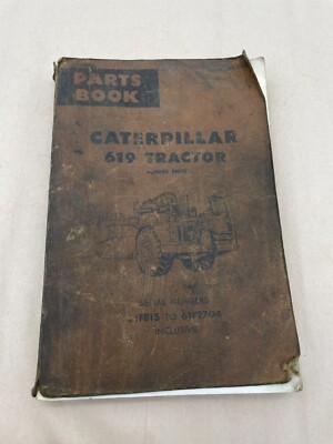 Manuals & Books - 619 Tractor