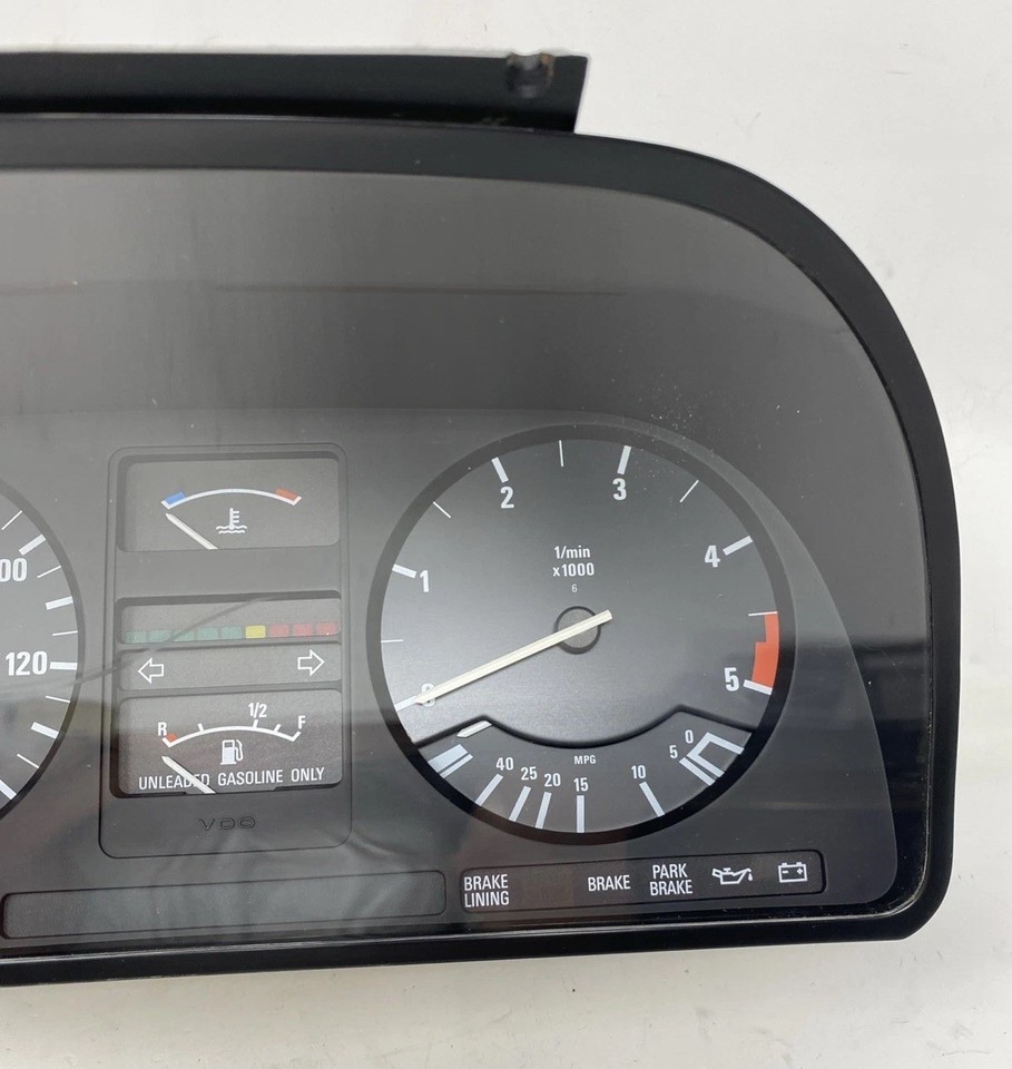 BMW E23 E24 E28 528e 635CSI 735I INSTRUMENT CLUSTER ODOMETER MPH 272K 1394273 | eBay