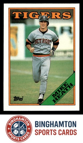1988 Topps Baseball Card #237 Mike Heath Detroit Tigers | eBay