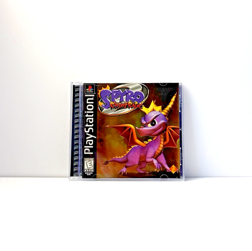 Spyro 2: Ripto's Rage Gold Foil PlayStation 1 PS1 VGC CIB Complete ...