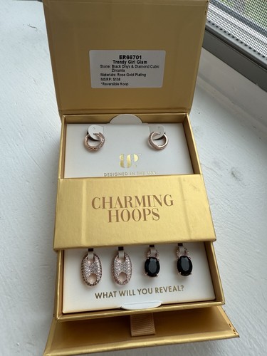 Bomb Party Charming Hoops Trendy Girl Glam ER66701 | eBay