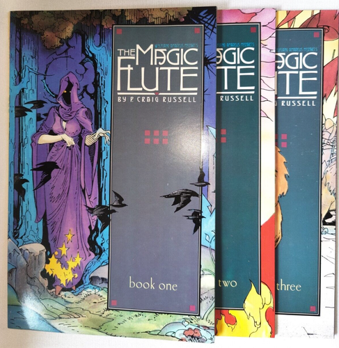 1990 Eclipse Books The Magic Flute First Edition (3 book lot) Night ...