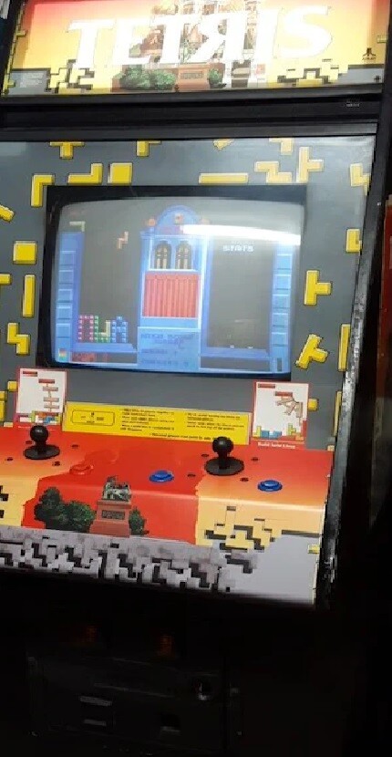 TETRIS ARCADE MACHINE by ATARI 1988 (Great Condition) *RARE* | eBay