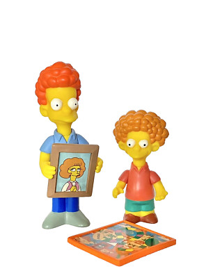 Vintage The Simpsons WOS Rod and Todd Flanders 2002 Interactive Action ...