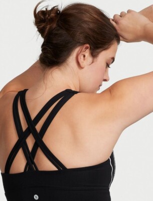 NWT Victoria's Secret Sport Bra. Minimum support, Strappy Back, Size ...