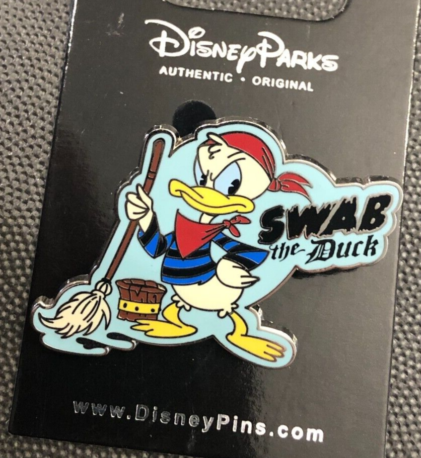 Disney pin 119637 Donald Duck Swab the Duck Pirates of the Caribbean ...