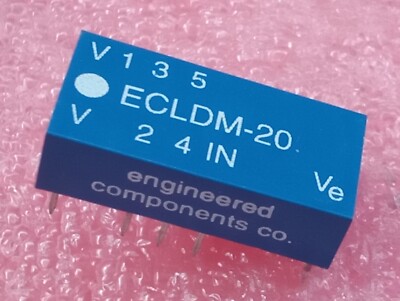 12X ECLDM-20 16Pin DIL 5 Tap 10K ECL Active Delay Line (EP9445-20) USA ...