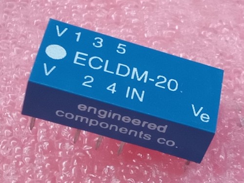 12X ECLDM-20 16Pin DIL 5 Tap 10K ECL Active Delay Line (EP9445-20) USA ...