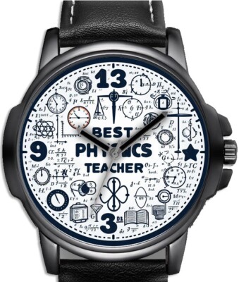 BEST PHYSICS TEACHER Stylish n Unique Gift Rare Beautiful Wrist Watch ...