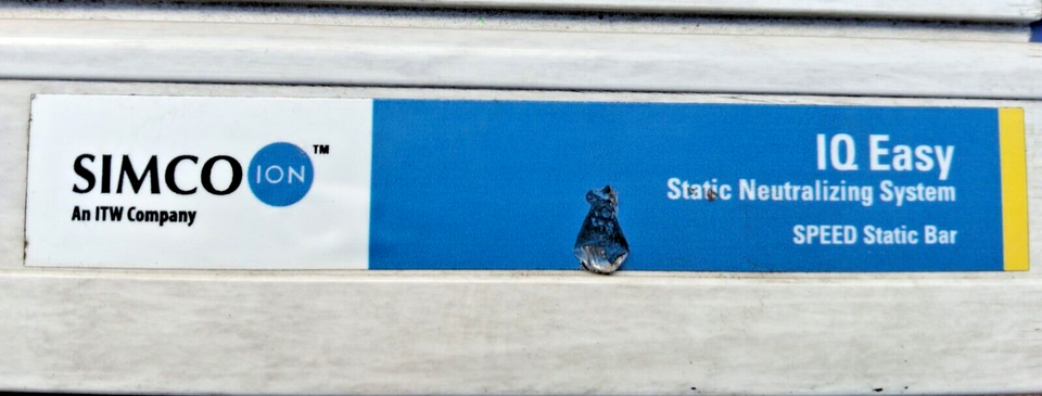 SIMCO ION IQ Easy Static Neutralizing Speed Static Bar with L50 AIR ...