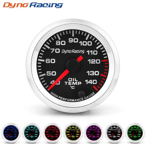 Oil Temp Gauge Celsius 7 Colors Pointer Oil temperature meter With ...