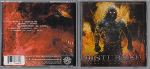 Disturbed - Indestructible (CD, 2008) METAL 93624988793| eBay