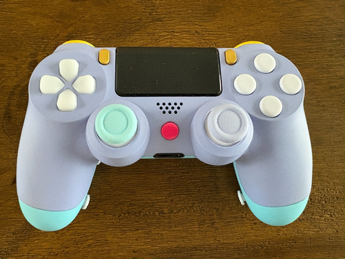 Ps4 Battle Beaver Controller Purple & Blue Custom 4 Back Buttons TMR Sticks | eBay