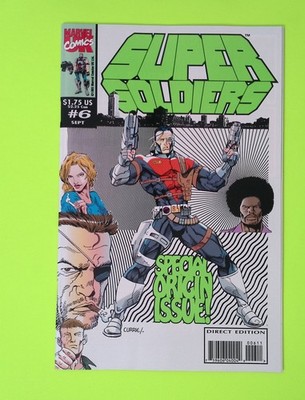 Super Soldiers #6 1993 Marvel UK 1st App High Grade Comic Book J93-118 ...