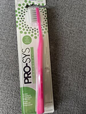 Pink BENCO DENTAL ProSys Pro-Sys wide full SOFT Adult Toothbrush NEW | eBay