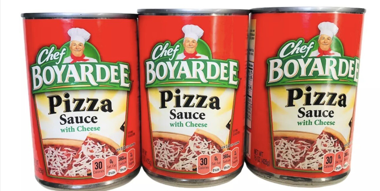 Chef Boyardee Pizza Sauce with Cheese 15 oz ( 3 cans) | eBay