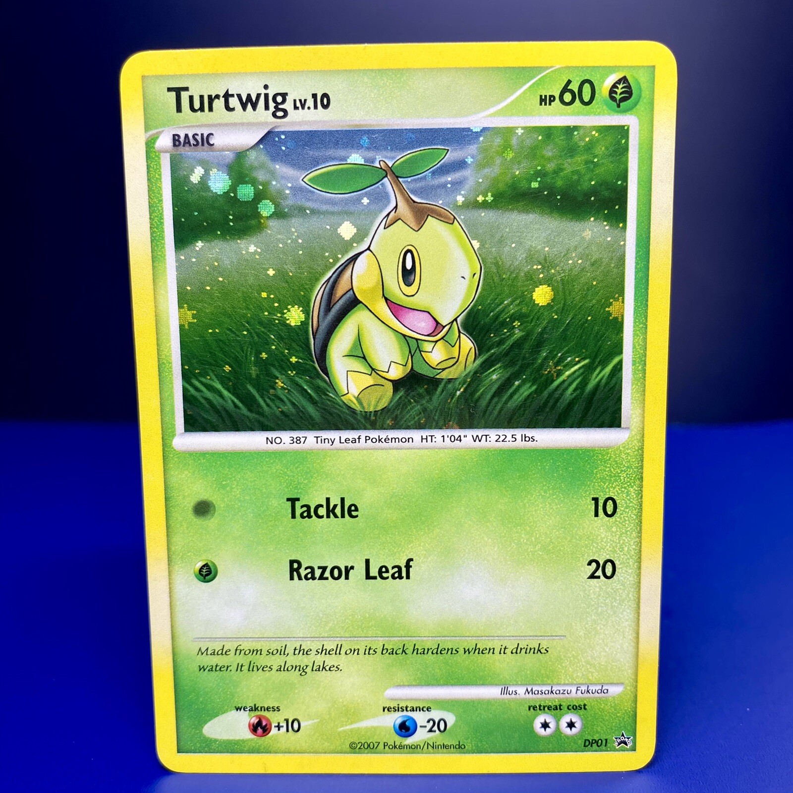 Pokémon Turtwig DP01 Cosmic Holo Promo | eBay