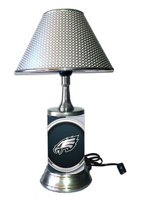 Philadelphia Eagles Lamp NFL Table Lamp with Shade Desk Light Room ...