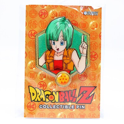 Dragon Ball Z Bulma Golden Series Enamel Pin Official DBZ Anime ...