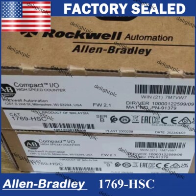 New Factory Sealed AB 1769-HSC CompactLogix High-Speed Module 1769HSC ...