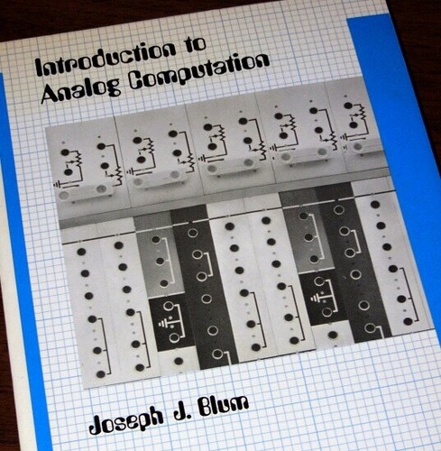 1969 EAI TR-20 Analog Computer Operation/Programming PACE Electronic ...