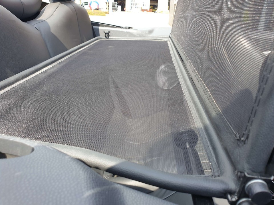 2004-2015 Mini R52 R57 Convertible Wind Deflector Windblocker | Black