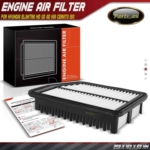 1x Engine Air Filter for Hyundai Elantra MD UD AD ADA Kia Cerato YD i30 ...