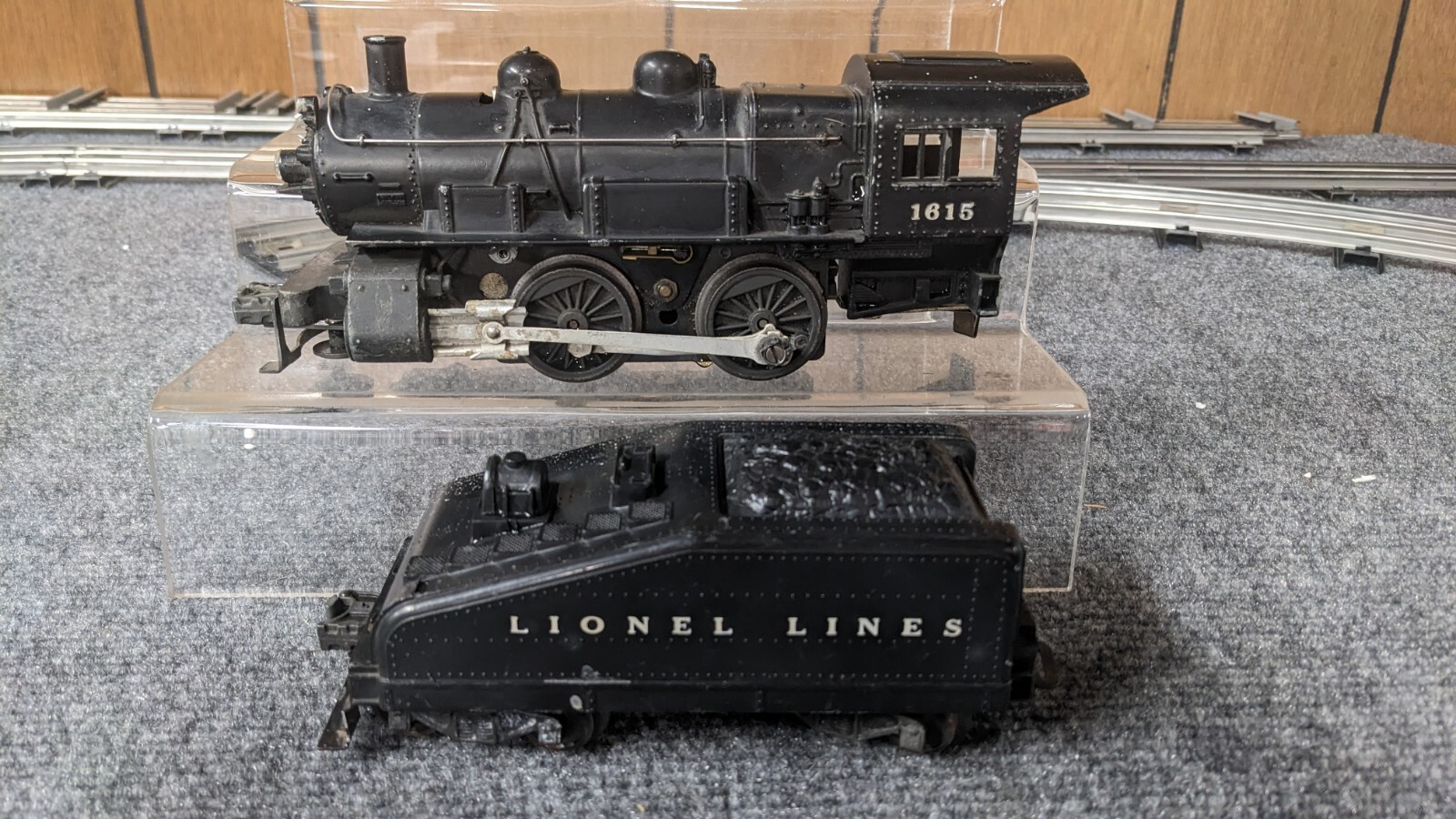 Lionel Postwar 1615 0-4-0 Switcher Steam Engine and Tender | eBay