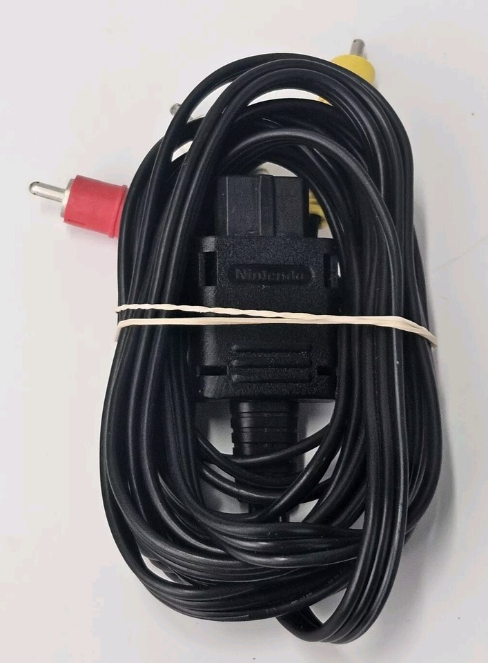 OFFICIAL ORIGINAL OEM Super Nintendo 64 GameCube SNES AV VIDEO CABLE CORD AUDIO | eBay