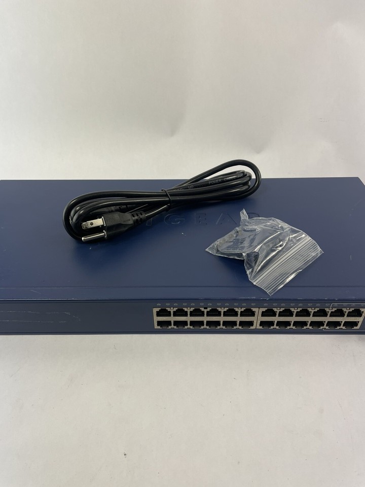 NETGEAR PROSAFE GS724TS 24-PORTS EXTERNAL SWITCH MANAGED STACKABLE | eBay