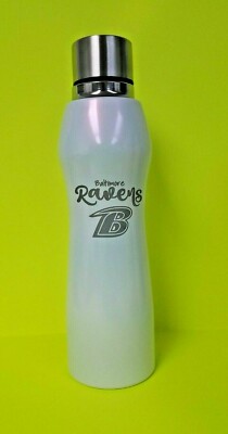 Baltimore Ravens Script 20 oz Opal Curve Thermos - New!!!! | eBay