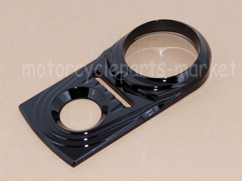 Black Dash Panel Insert Cover 1993-2015 For Harley Softail FXDWG Dyna ...