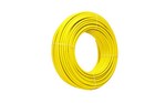 Tradepex YELLOW GAS PIPE CRIMP FOR CRIMP FITTINGS 16mmx100m 135245 PEX ...