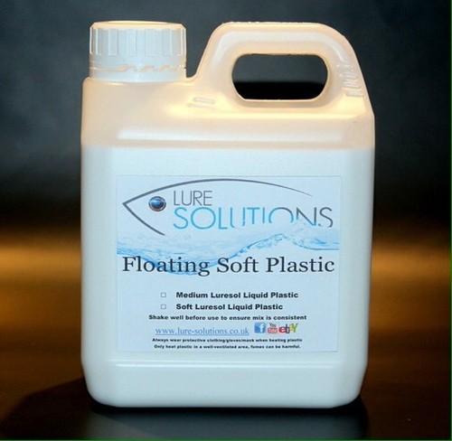 FLOATING SOFT LIQUID PLASTIC PLASTISOL PHTHALATE FREE SOFT PLASTIC SWIM ...
