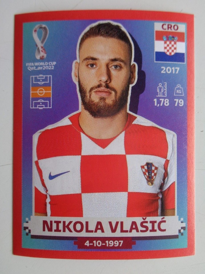 Panini FIFA World Cup 2022 Qatar RED Parallel Sticker Group F Pick ...