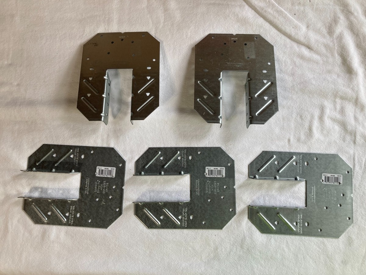 Huracán Tie Simpson H10 Simpson H6Z H6 16 Gauge ZMAX Galvanized