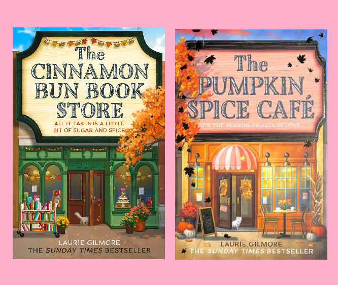 The Cinnamon Bun Book Store + Pumpkin Spice Cafe (Set of 2 Books) - Paperback... | eBay