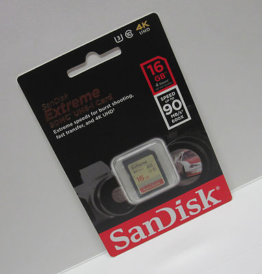 Sandisk 16G extreme C2 Ultra HD SD card for Nikon D800 D600 D7100 D7000 ...