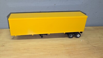 Unbranded HO Scale Train Railroad Truck - TRAILER ONLY - Yellow Plastic ...