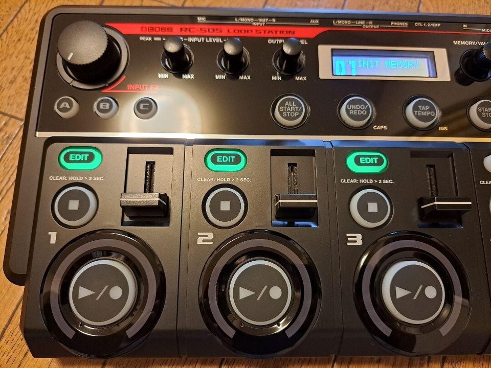 Boss RC-505 Loop Station Phrase Recorder Keyboard Effect Workstation ...