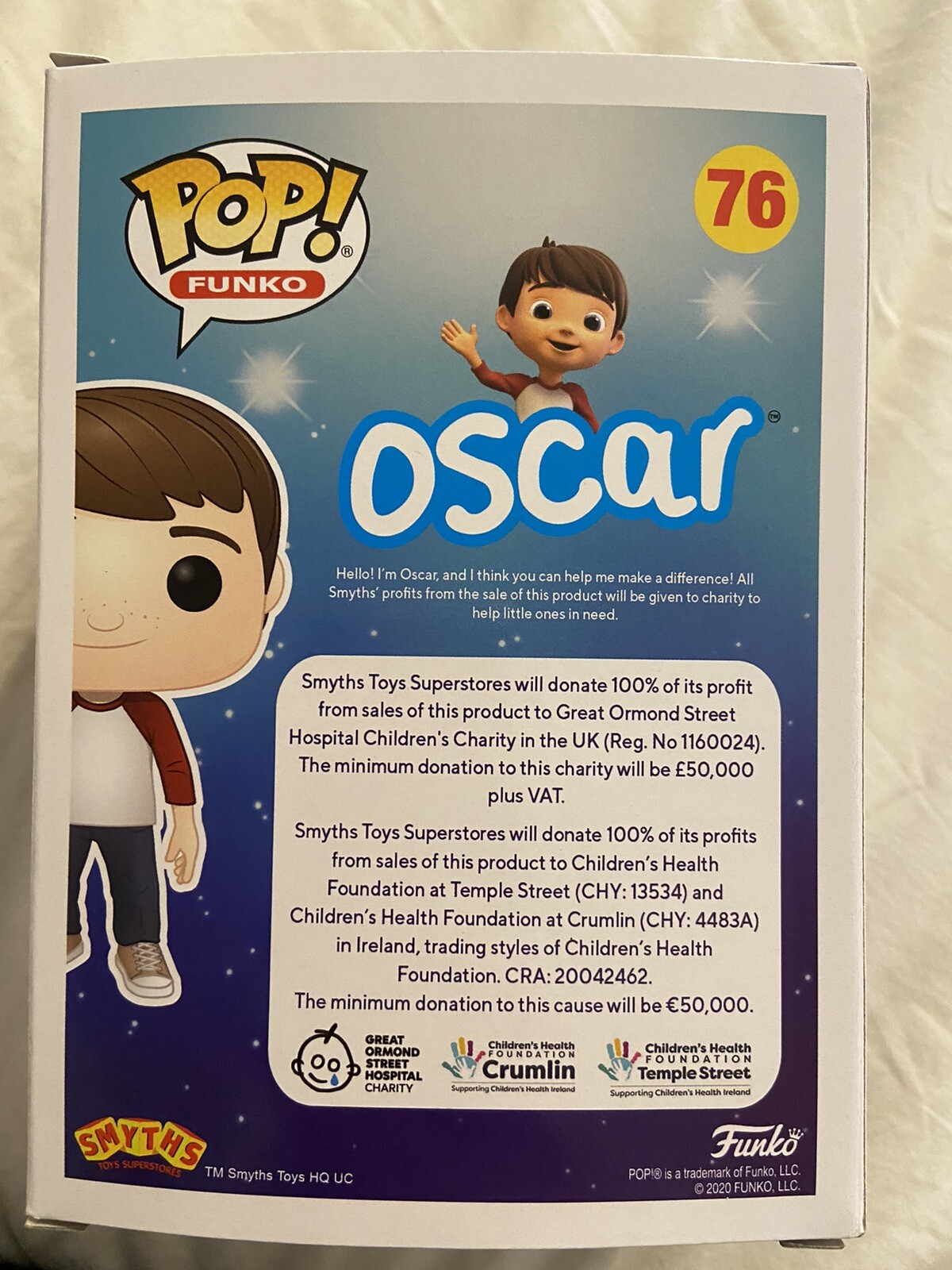 Funko Pop Oscar - Smyths Toys Exclusive - New And Sealed | eBay