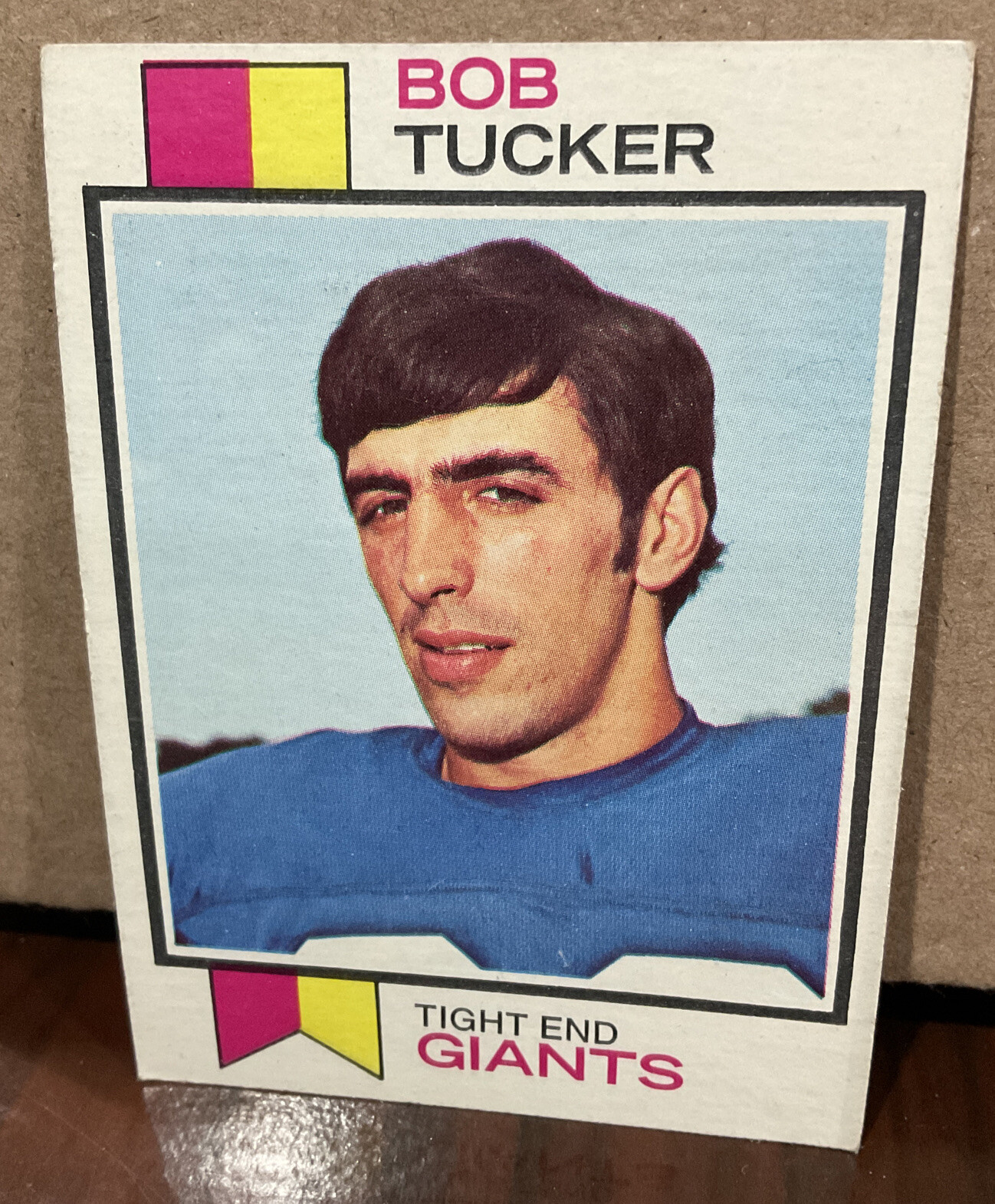 BOB TUCKER 1973 TOPPS FOOTBALL CARD #80 - NEW YORK GIANTS | eBay
