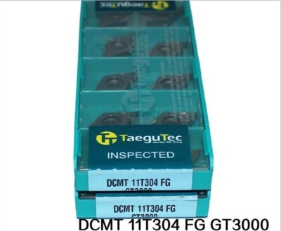 1Pcs Taegutec DCMT11T304-FG CT3000 Carbide Insert CNC Blade ia | eBay