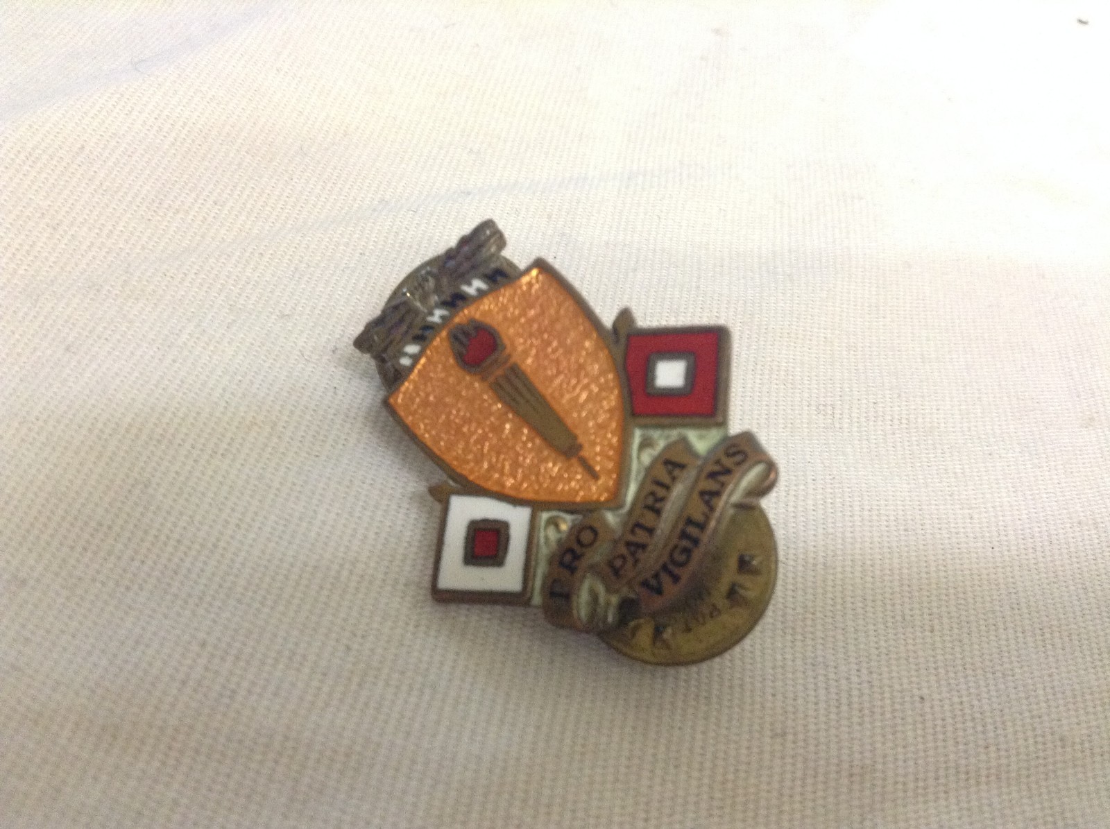US Army Pro Patria Vigilans Pin | eBay