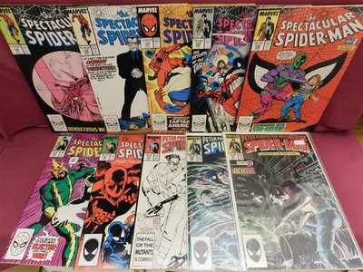 SPECTACULAR SPIDER-MAN 131 132 133 134 135 136 137 138 139 140 COMIC ...