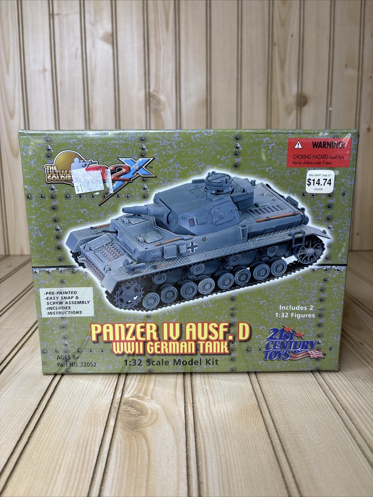 NEW Ultimate Soldier WWII German Panzer IV Ausf. D Tank 1/32 Scale ...