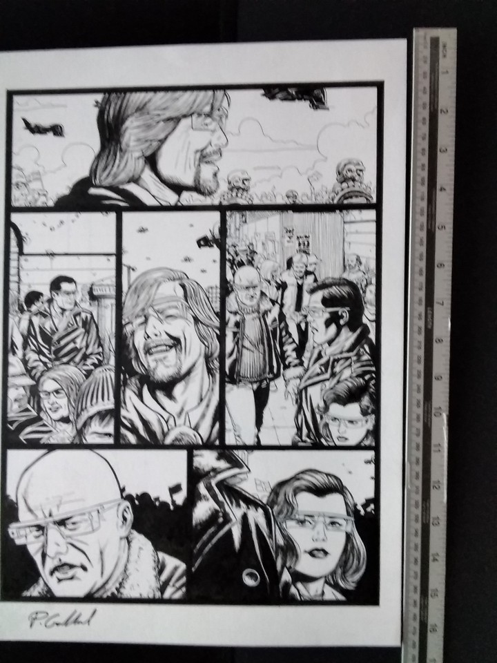 2000 AD ORIGINAL ARTWORK- SAVAGE- PATRICK GODDARD | eBay UK