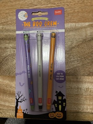Legami The Boo Crew Halloween Limited Edition 2023 Erasable Gel Pens ...