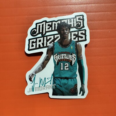 Ja Morant STICKER Memphis Grizzlies NBA Basketball | eBay