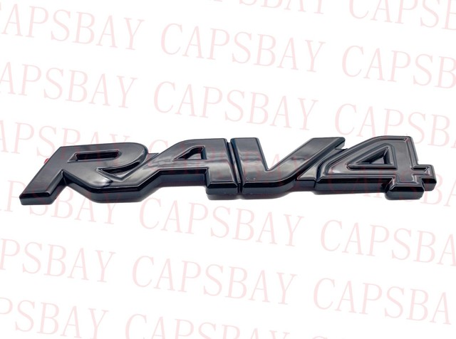 2019 Toyota Rav4 XLE AWD Blackout Emblem Overlay Kit Pt948-42193-02 for ...